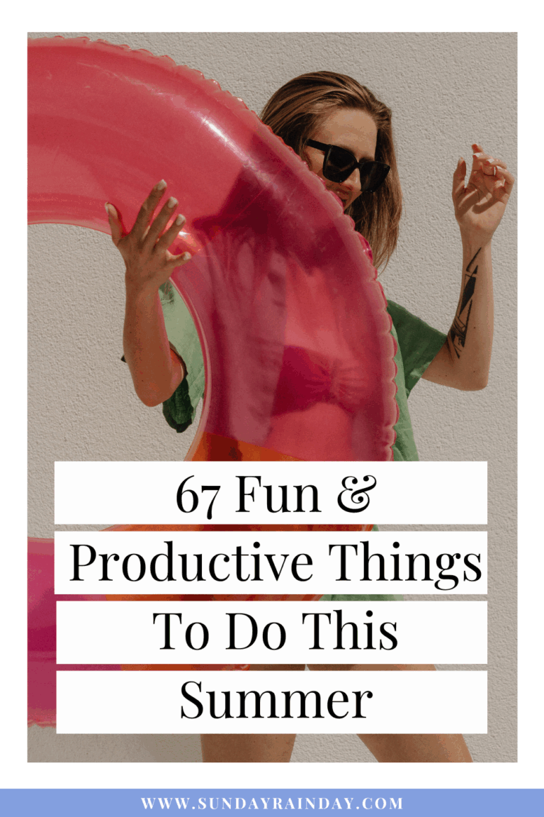 65 Fun and Productive Things to Do This Summer