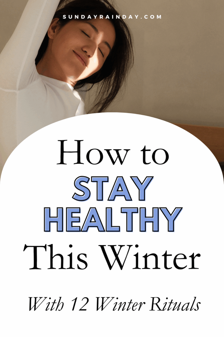 12 Habits to Stay Healthy in Winter